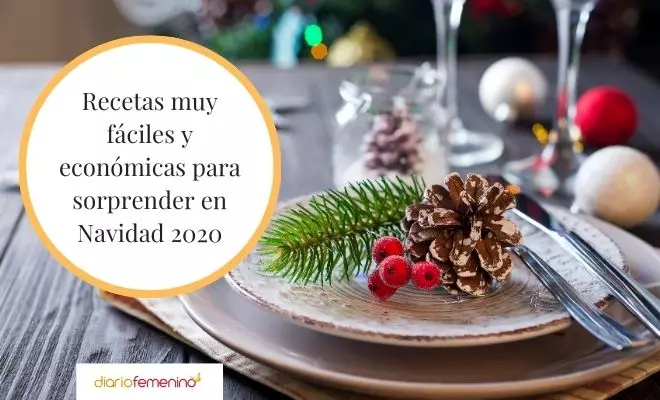 Easy and cheap recipes for Christmas 2020: complete Christmas menu