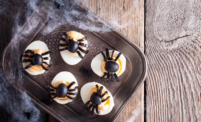 I-Egg Spider Recipe yeHalloween