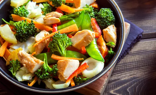 Recettes de wok au poulet et aux légumes