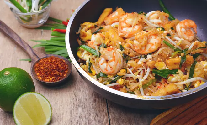 Daržovių su wok krevetėmis receptas