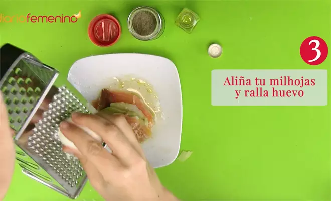 Easy appetizer recipes: salmon mille-feuille Step 3