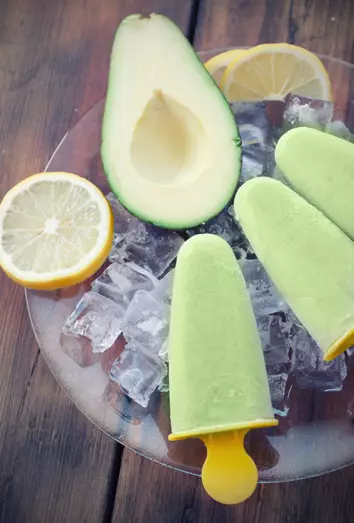 avocado popsicle
