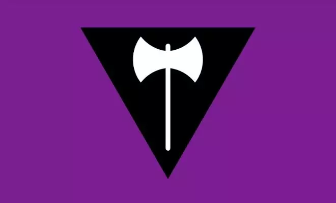 lesbické laby vlajka