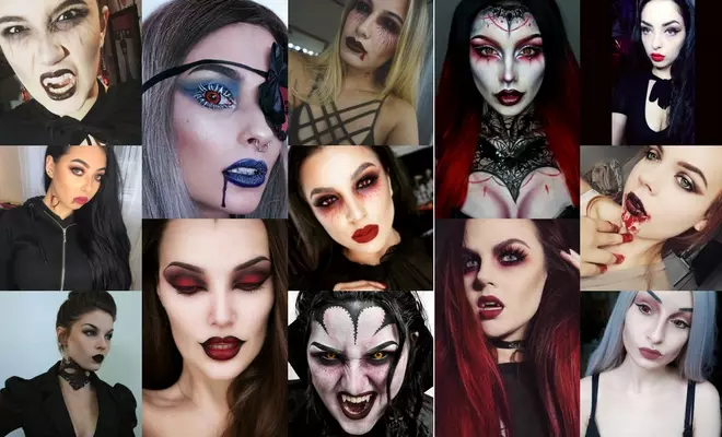 Halloween: how to make up as a Dracula woman