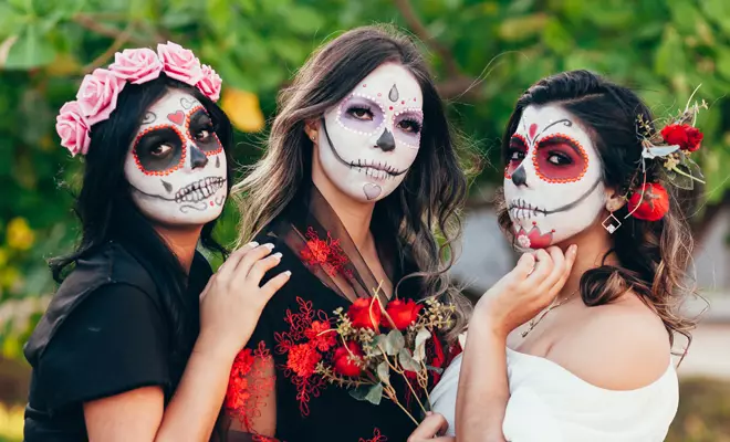 Angstaanjagende make-upideeën voor Halloween met je vrienden