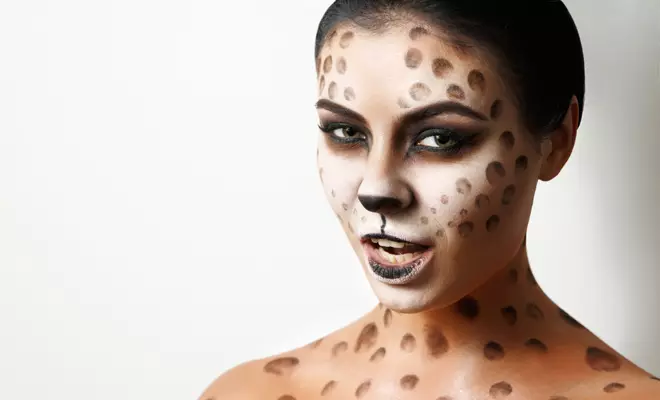 Schritte, die Sie befolgen müssen, um an Halloween Katzen-Make-up aufzulegen