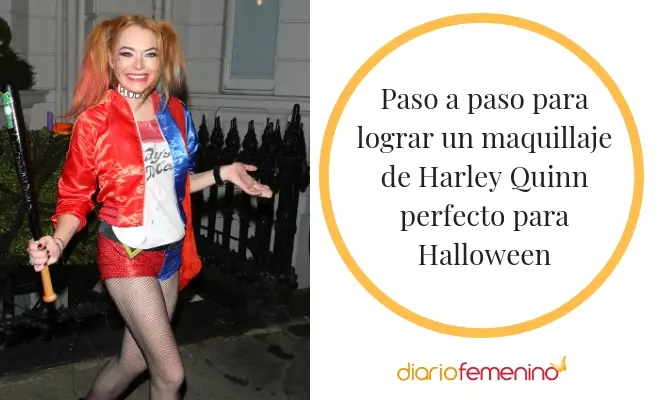 Harley Quinn etemeete maka Halloween: nzọụkwụ dị mfe maka anya sexy