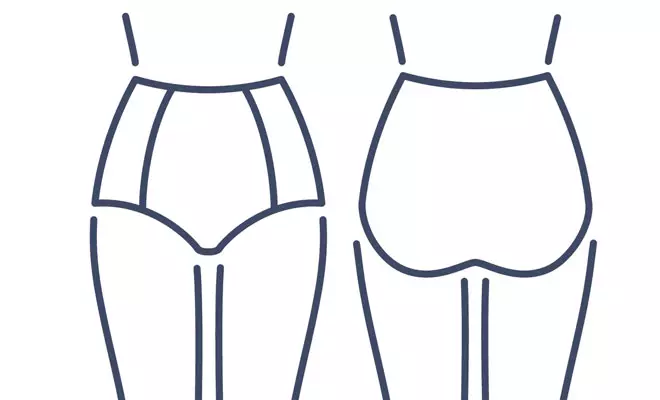 ປະເພດຂອງ panties: girdle panty