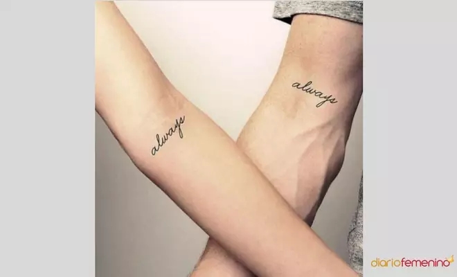Krásné párové tetování
