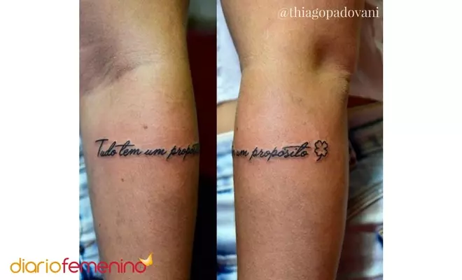 Original phrases for a man to get a tattoo