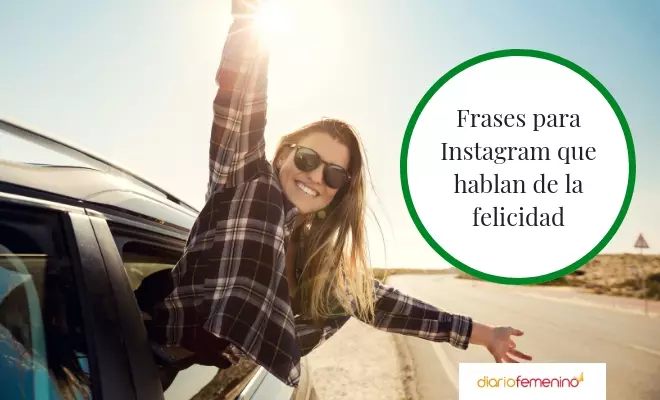 Frasa sempurna tentang kebahagiaan untuk dikongsi di Instagram anda