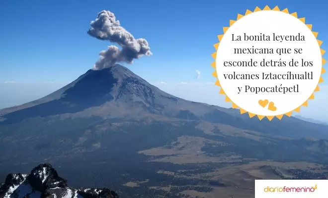 Ang romantikong Mexican legend ng Iztaccíhuatl at Popocatépetl volcanoes