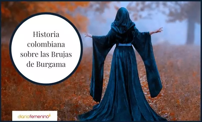 Colombian lus dab neeg ntawm Witches ntawm Burgama: lub cim ntawm kev sib koom ua ke ntawm cov neeg