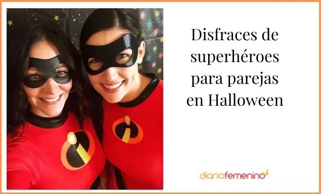 Костюмы супергероев для пар на Хэллоуин