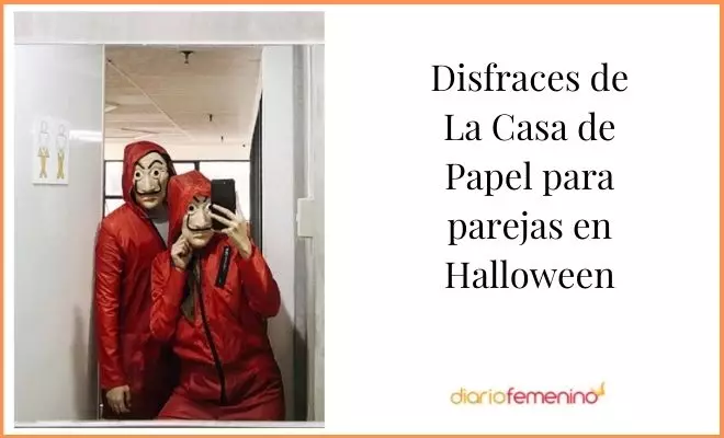 Хэллоуинде жұптарға арналған La Casa de Papel костюмдері