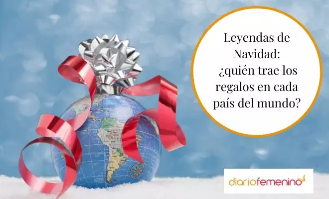 12 julelegender, der forklarer, hvem der bringer gaverne i hvert land