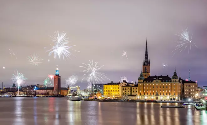 斯德哥尔摩是这样庆祝年终的