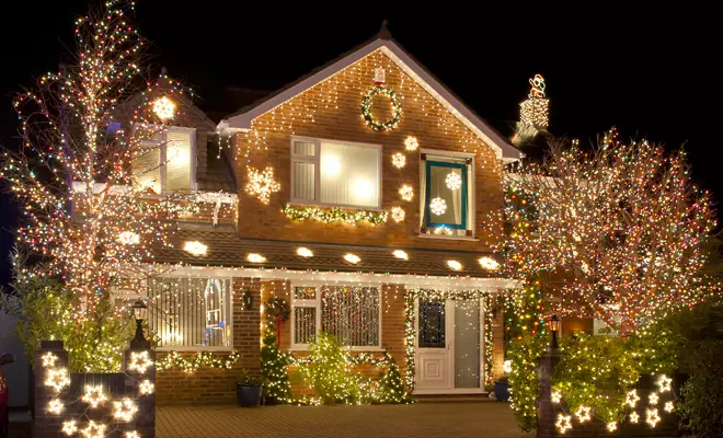 Christmas decoration in the USA