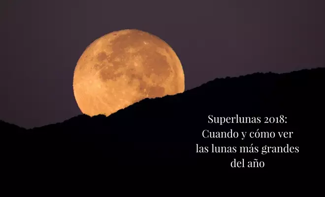 Supermėnulis 2018: kada ir kaip pamatyti didžiausius mėnulius