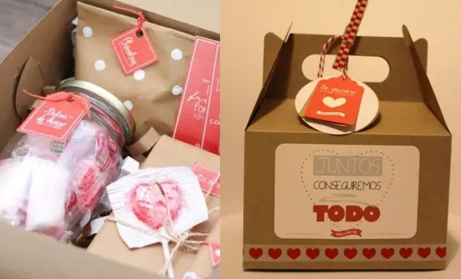 선물 아이디어: 발렌타인 데이를 위한 깜짝 상자