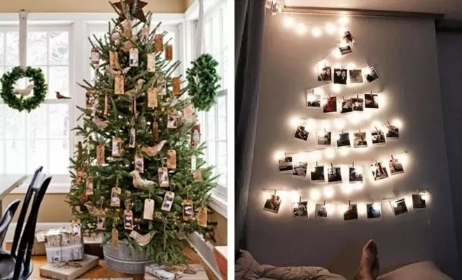 Como fazer uma árvore de Natal de fotos para o seu namorado no Natal