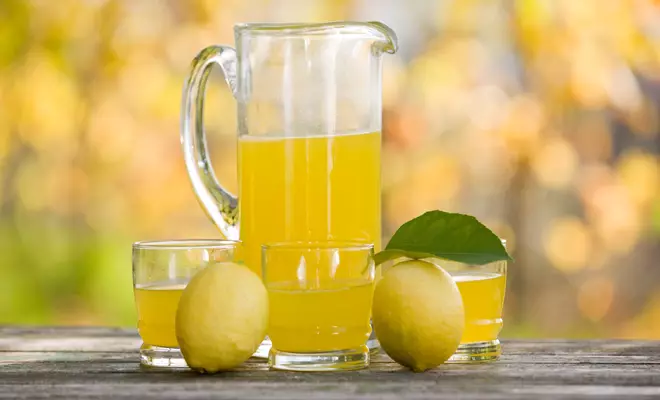 citronsaft med ingefær