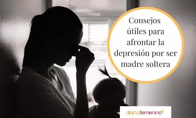 Depresia pentru a fi mamă singură: cum să facem față situației