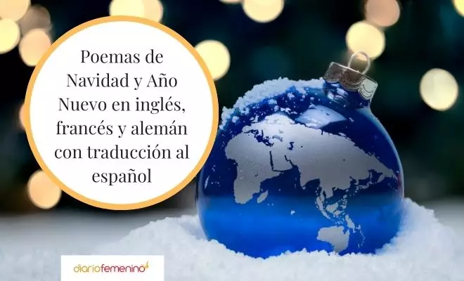 Nice Christmas and New Year poems in different languages ​​(with translation)