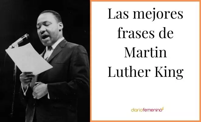 74 inspiréierend Ausdréck vum Martin Luther King fir ëmmer a Fridden ze liewen