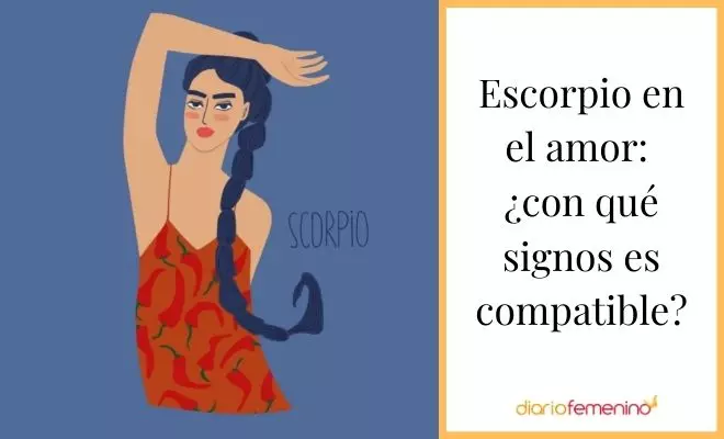Skorpioninaisen horoskooppi: enemmän tai vähemmän yhteensopivia rakkauden merkkejä