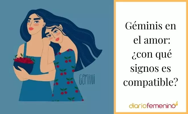 Horoscope ແລະຄວາມເຂົ້າກັນໄດ້ຂອງອາການ: ແມ່ຍິງ Gemini ໃນຄວາມຮັກ