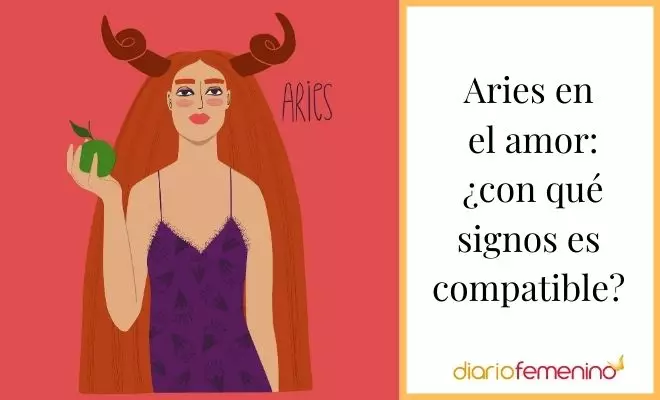 Horoscope: سڀ کان وڌيڪ مطابقت واريون نشانيون (۽ گهٽ ۾ گهٽ) محبت ۾ Aries سان