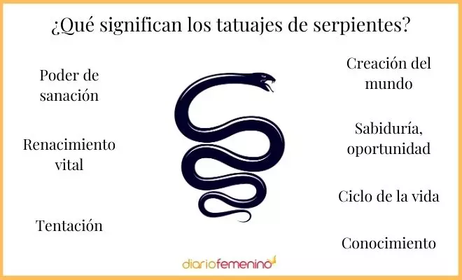 Sve što tetovaže zmija znače