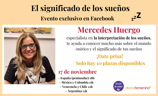 Exklusivt onlineevenemang om drömmars betydelse med Mercedes Huergo