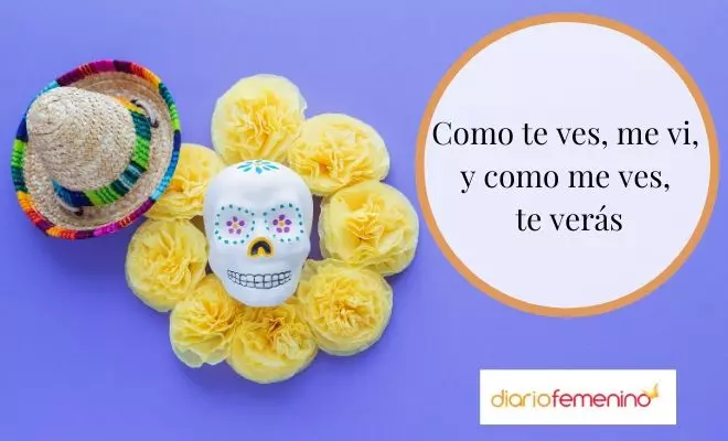 Spezieller mexikanischer Spruch zum Tag der Toten
