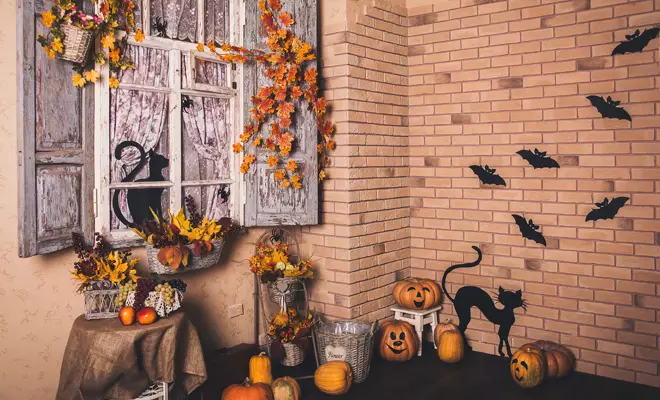 La maison décorée : la légende d'Halloween