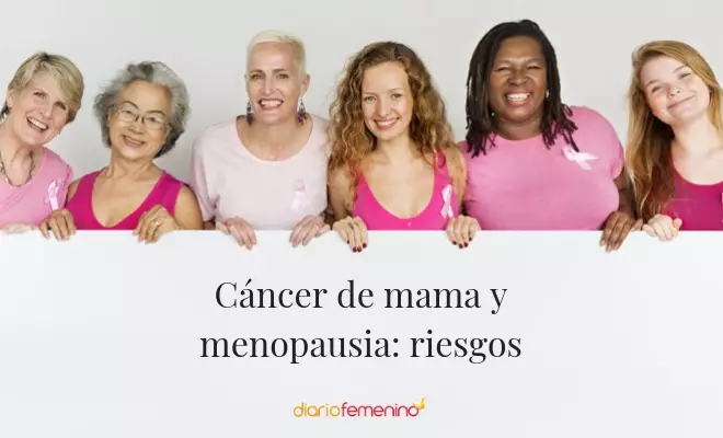 El risc de càncer de mama a la menopausa