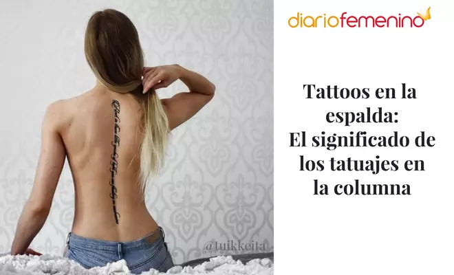 Tatouages sur le dos : la signification des tatouages sur la colonne vertébrale