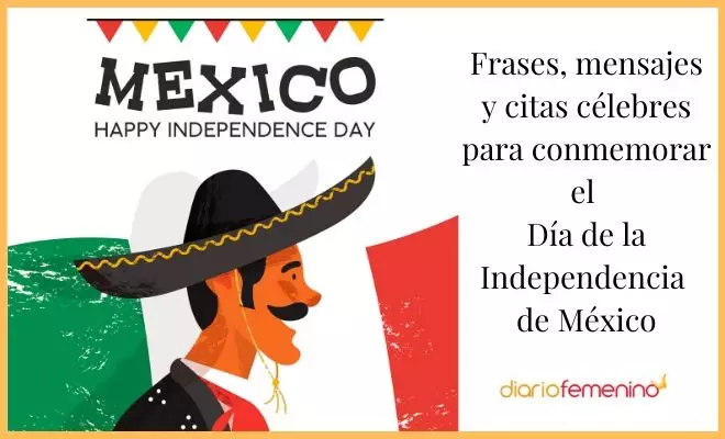 Fráze pro Den nezávislosti Mexika