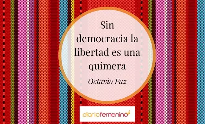 Fráze Octavia Paze o nezávislosti Mexika