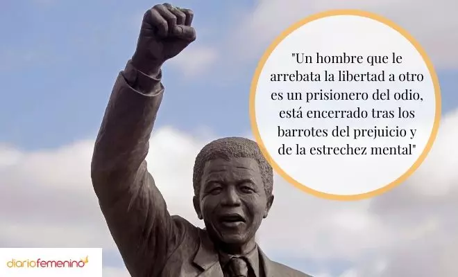 Satz über die menschliche Freiheit von Nelson Mandela