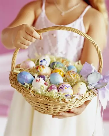美国的复活节 谁把复活节彩蛋藏在花园里？