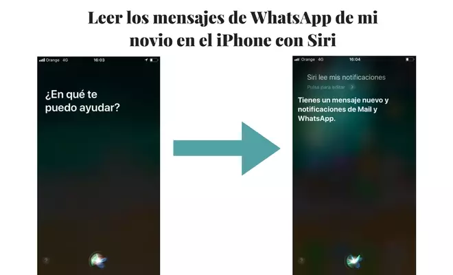 Li mesaj WhatsApp soti nan konpayon mwen sou iPhone