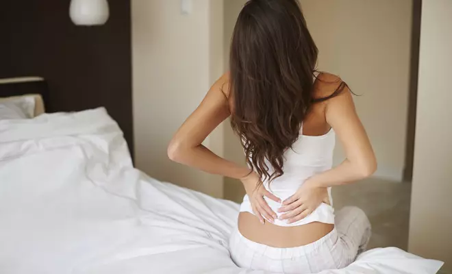 The duration of the low back pain