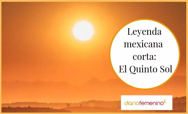 Viies päike: lühike Mehhiko legend, mis selgitab inimese päritolu