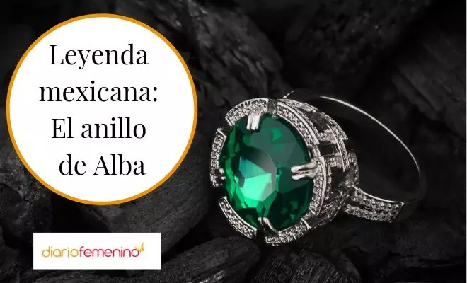 Alba'nın yüzüğü: Açgözlülük hakkında ahlaki bir Meksika efsanesi