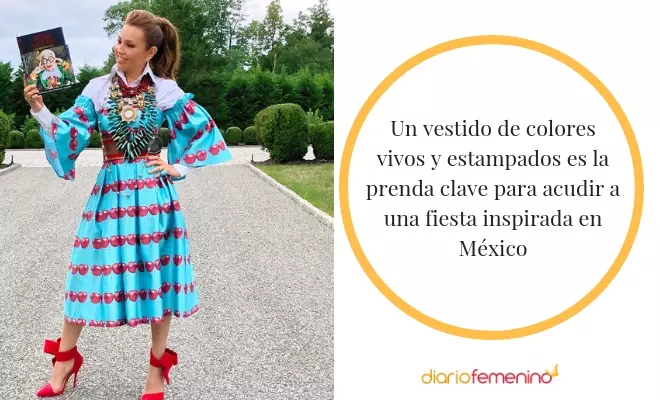 Vyberte si farebné šaty na mexickú párty