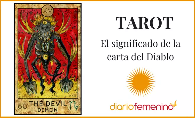 Paub lub ntsiab lus ntawm Dab Ntxwg Nyoog daim npav hauv tarot